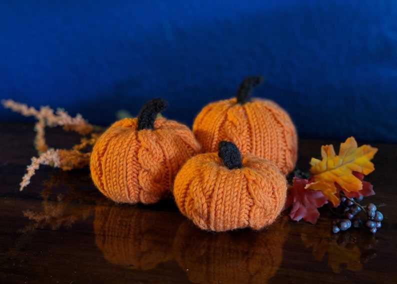 Cozy Fall Knitting: Chunky Pumpkin Pattern