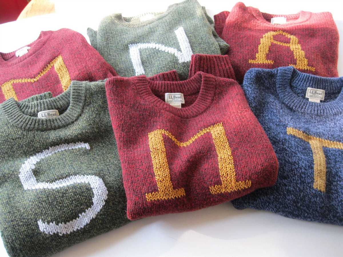 Stylish and Unique: Letter Jumper Knitting Pattern