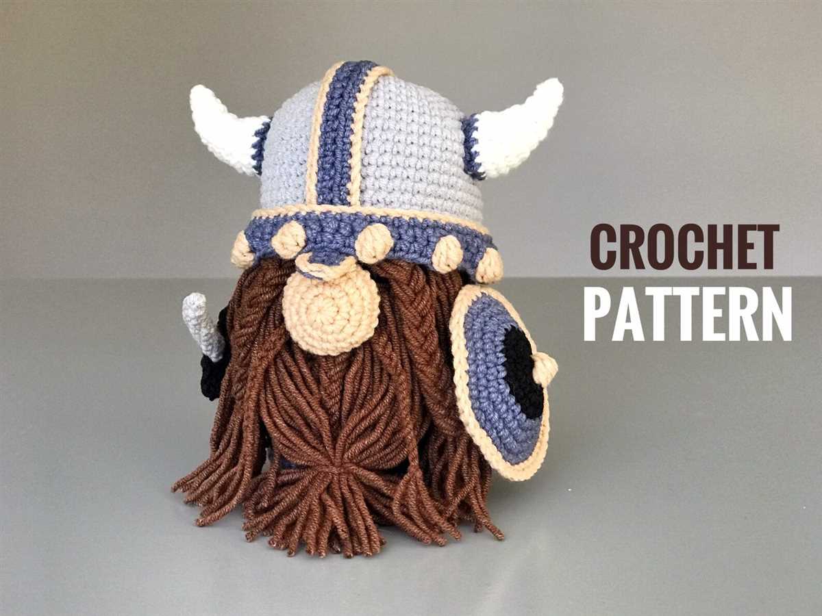 Free knitting pattern for Nordic gnome