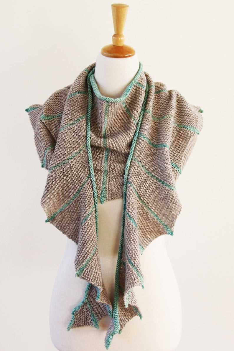 Create a Magical Dragon Shawl with This Knitting Pattern