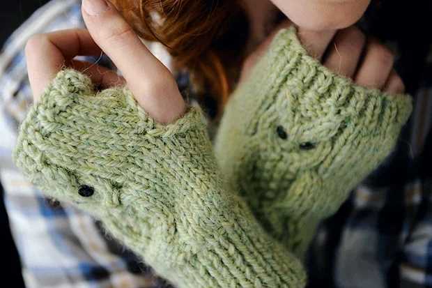 Whimsical Owl Cable Knitting Pattern