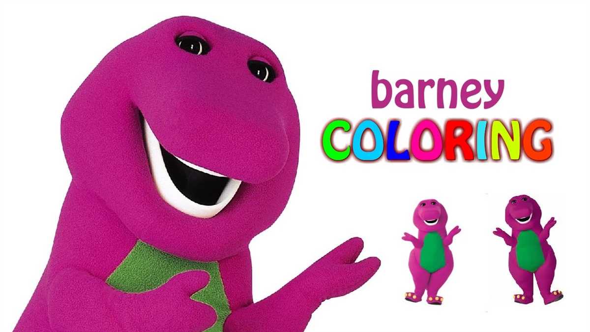 Unique knitting pattern for a Barney toy