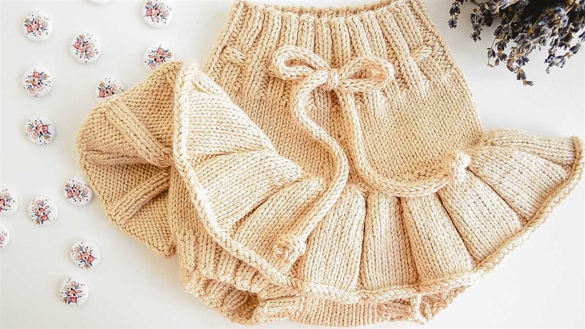 Simple and Stylish Knitting Pattern for Bloomers