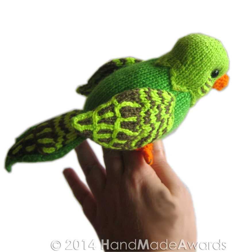 A Free Knitting Pattern for Budgies