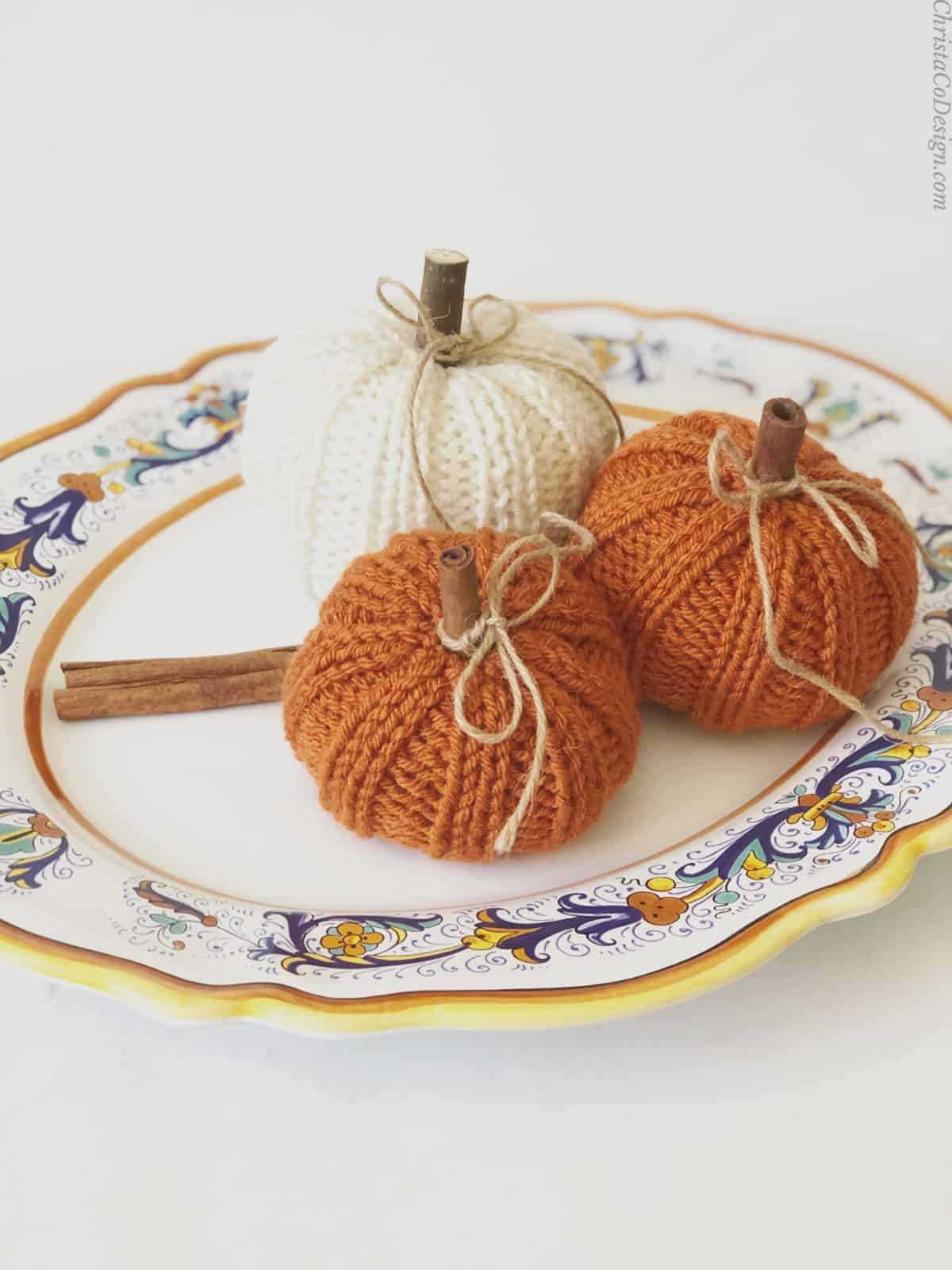 Cozy Fall Knitting: Chunky Pumpkin Pattern