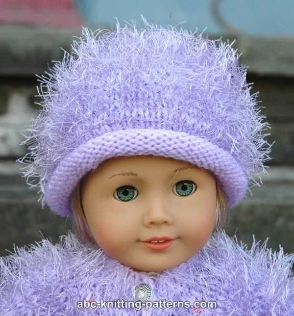 Free Knitting Pattern for Doll Hat