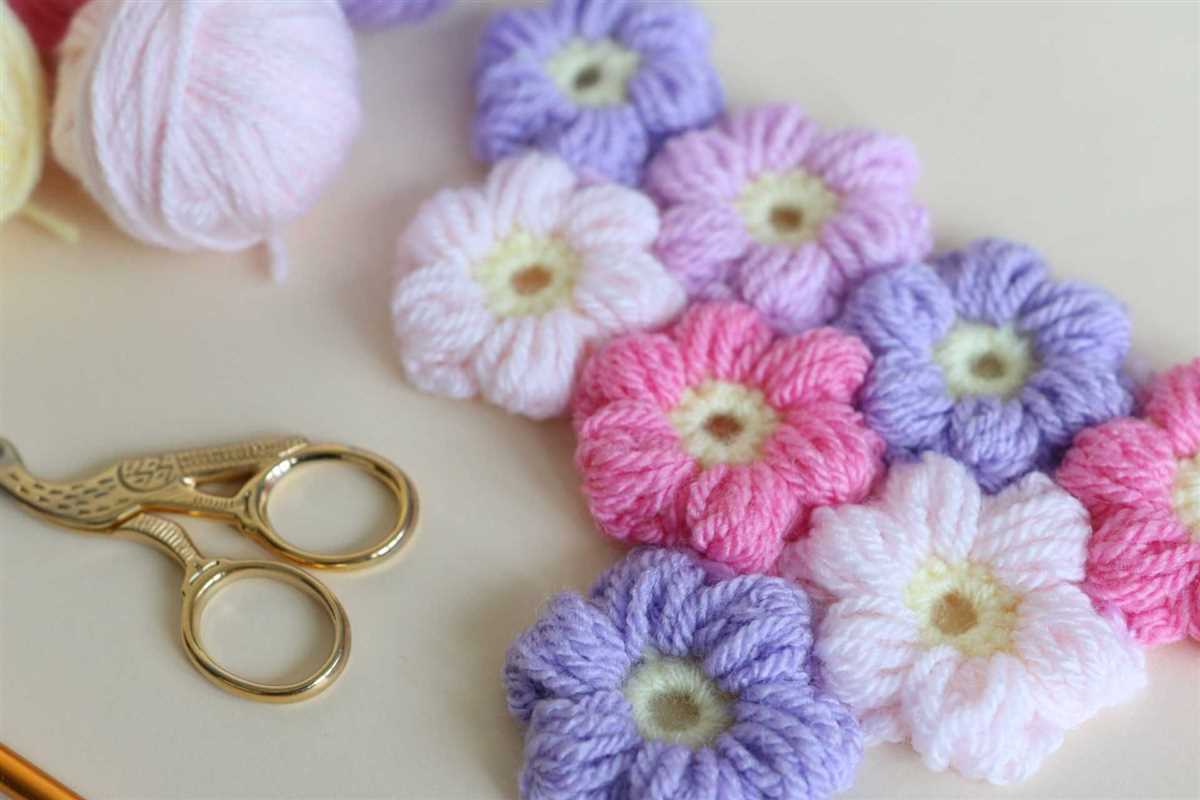 Simple and Beautiful Knitted Flower Patterns to Try