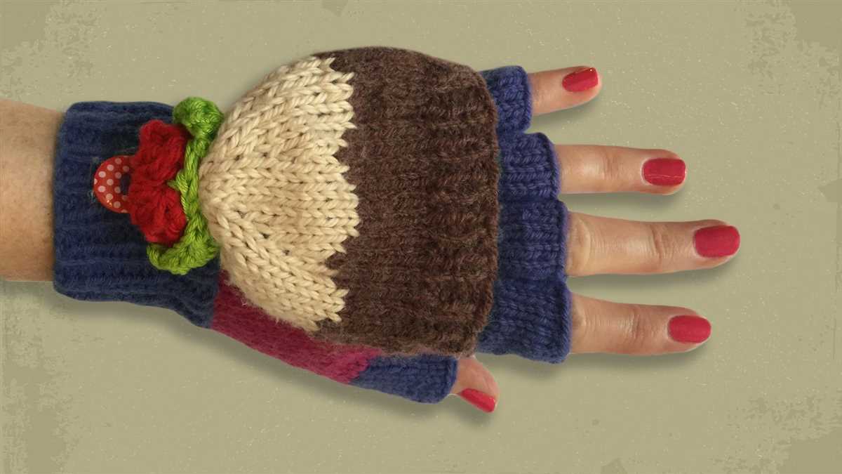 Easy Knitting Pattern for Children's Fingerless Gloves