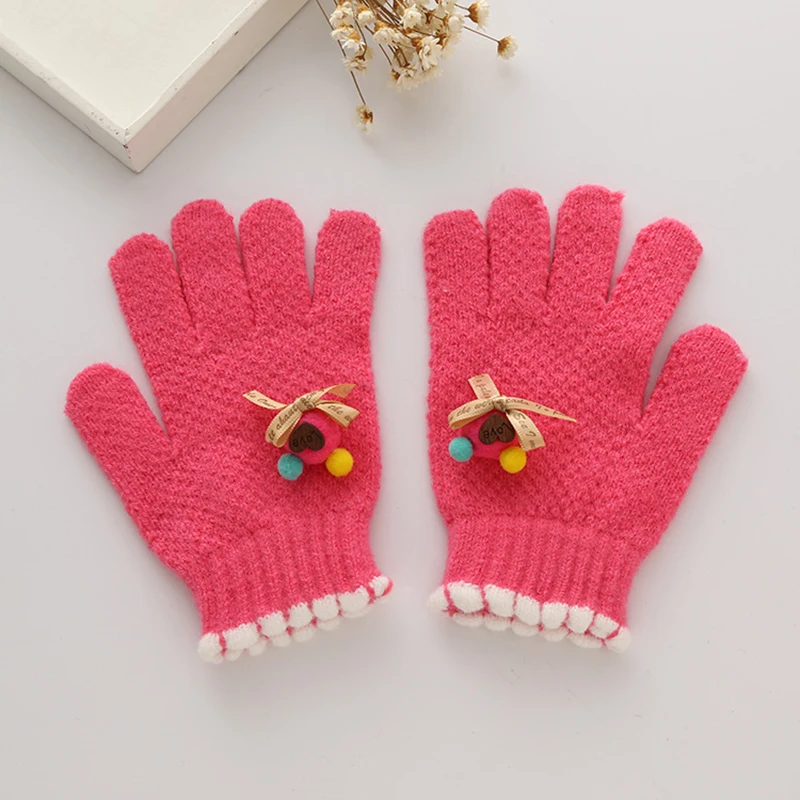 Easy Knitting Pattern for Children's Fingerless Gloves
