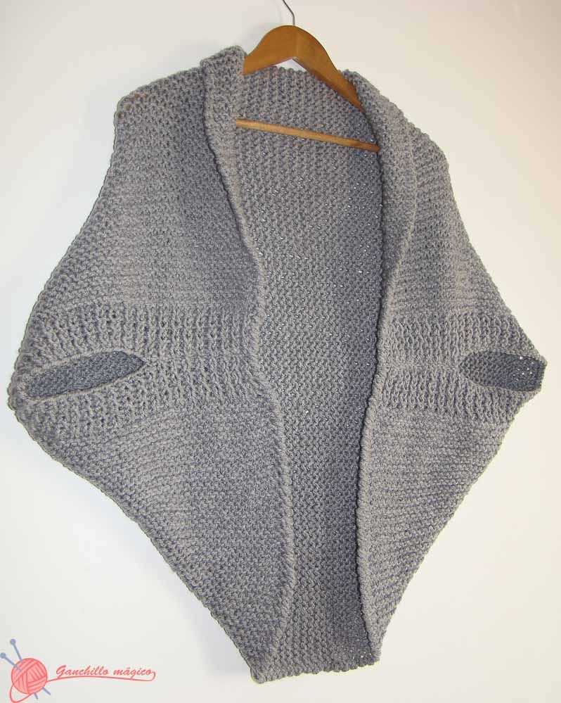 Easy and Cozy Cocoon Sweater Pattern: Free Knitting Tutorial