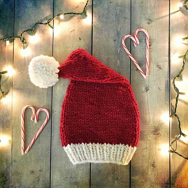 Knit your own festive Santa hat with this free pattern
