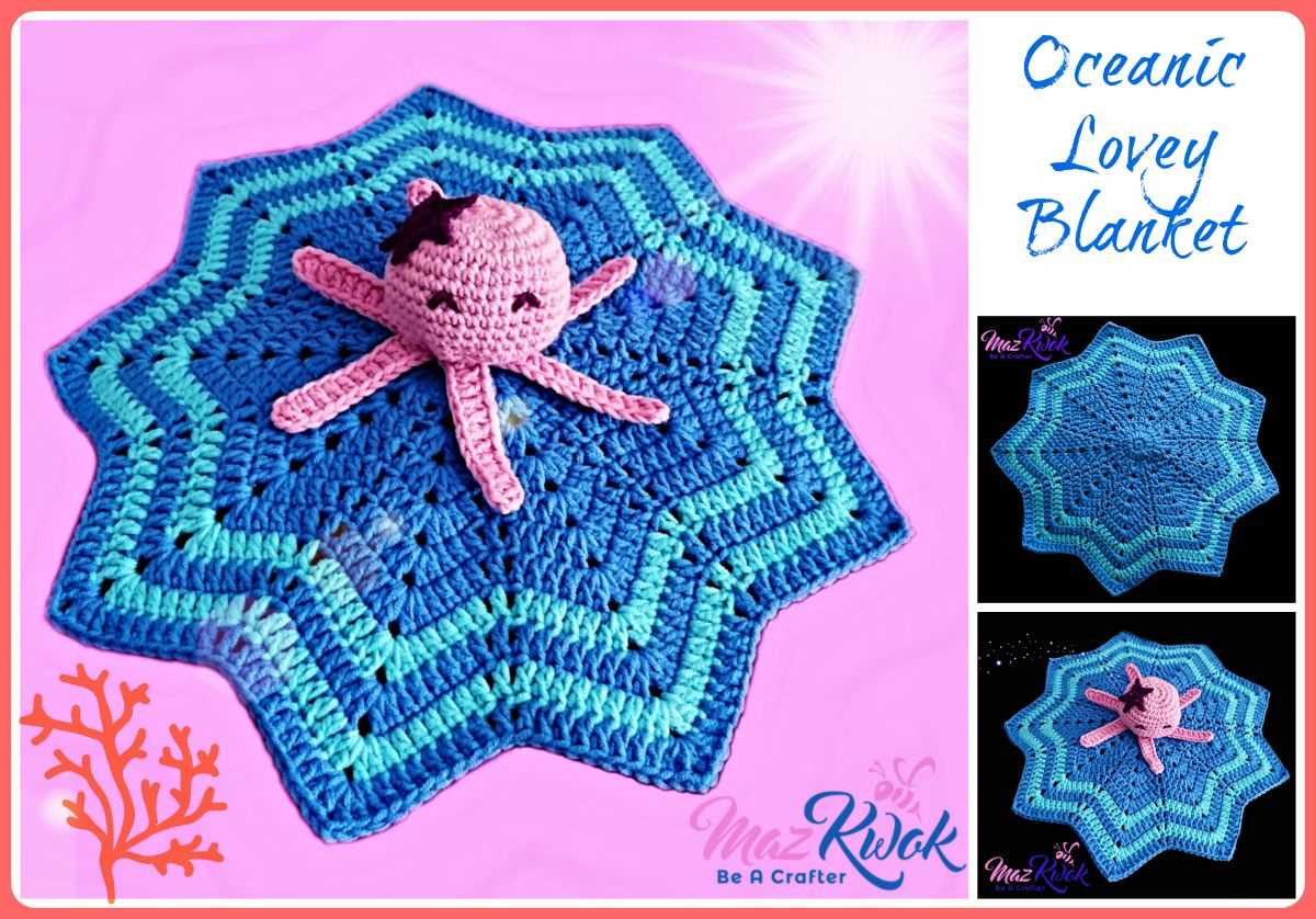 Cozy and Free Pattern for a Knitted Lovey Blanket