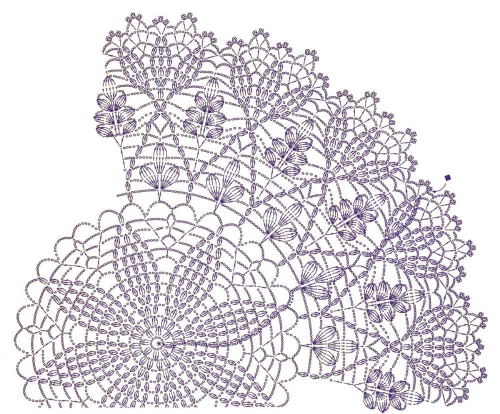 Stunning Knitted Square Doily Patterns at No Cost
