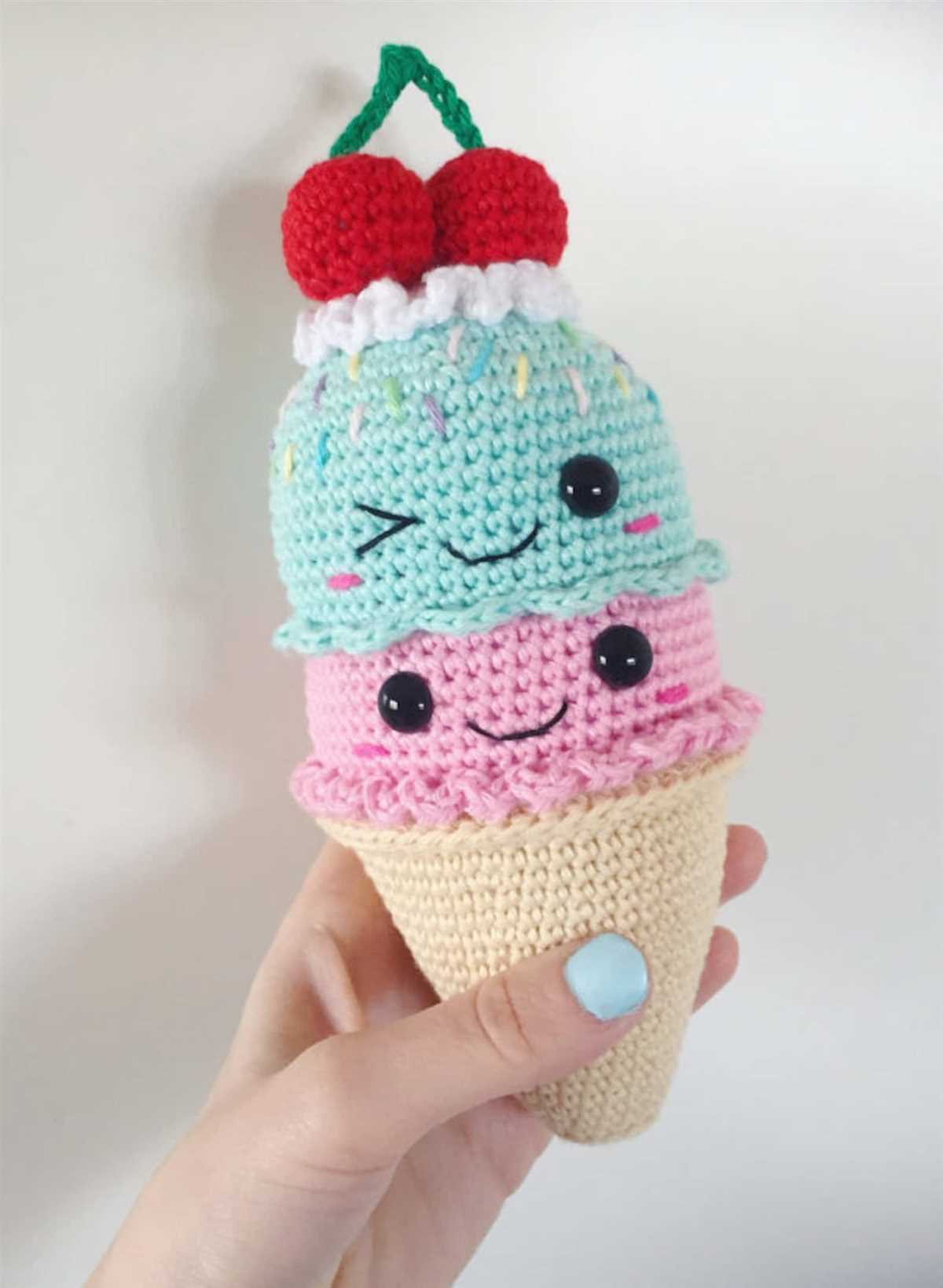 Chilly Stitches: Knit Your Own Ice Cream Cone Pattern