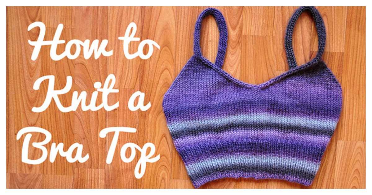 Stylish and Easy-to-Make Knit Bikini Pattern for Free