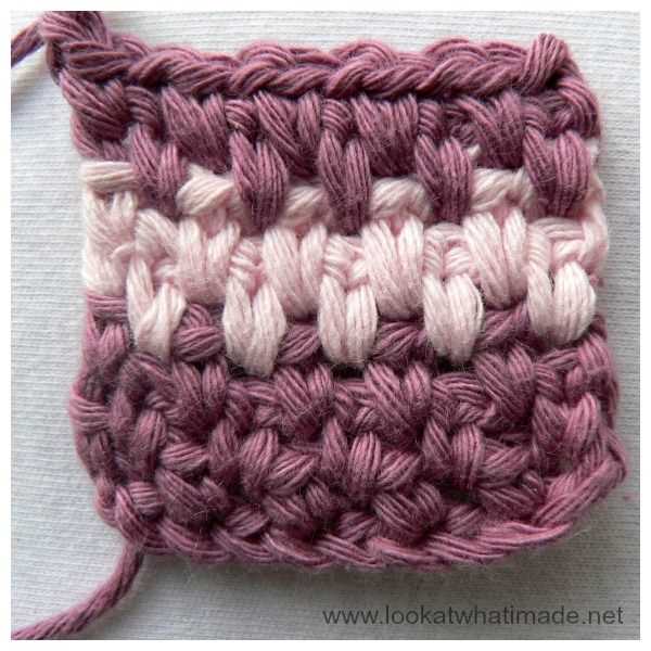 Easy Dishcloth Pattern Using the Knit Linen Stitch