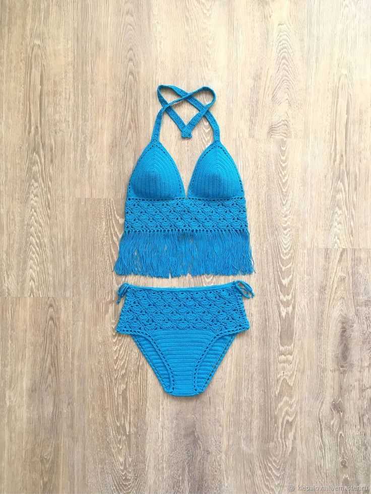 Stylish and Easy-to-Make Knit Bikini Pattern for Free