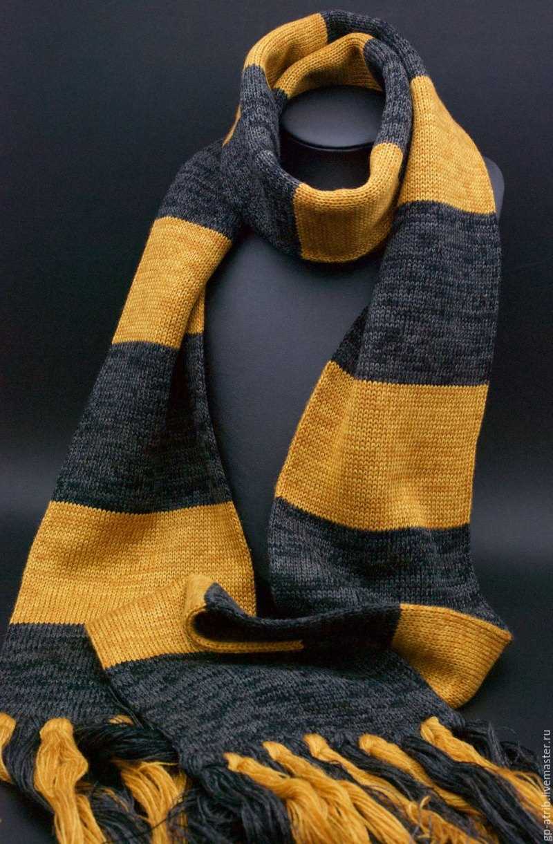 Cozy Hufflepuff Scarf: A Knitting Pattern