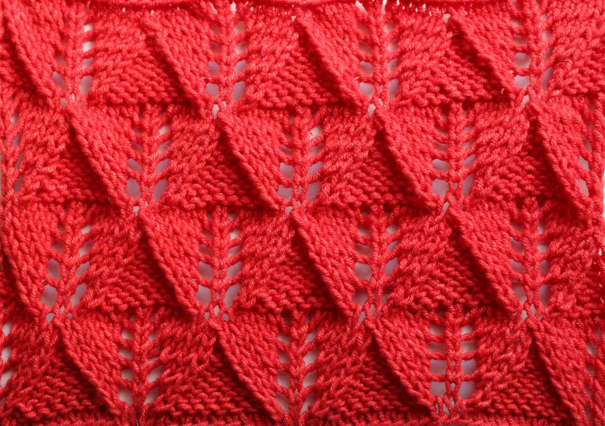 Leafy Knit: A Pattern to Add Organic Flair