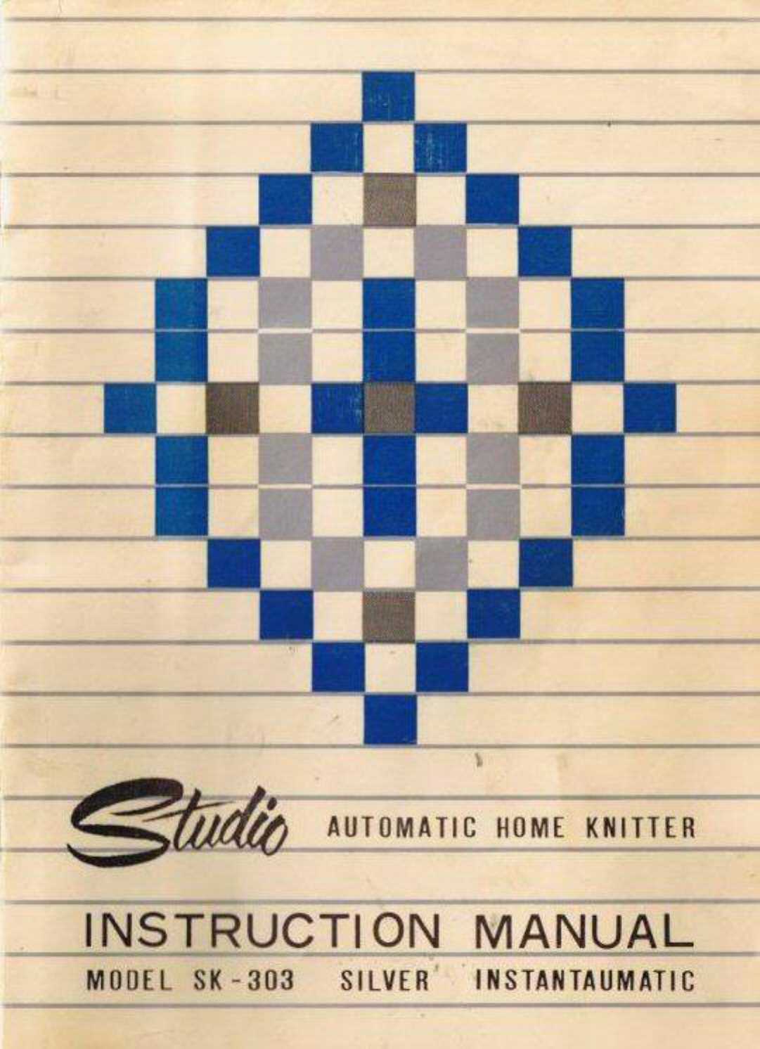 Unlock free knitting machine patterns now