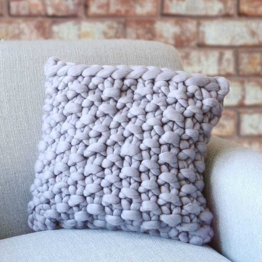 Free patterns for super chunky wool cushion covers