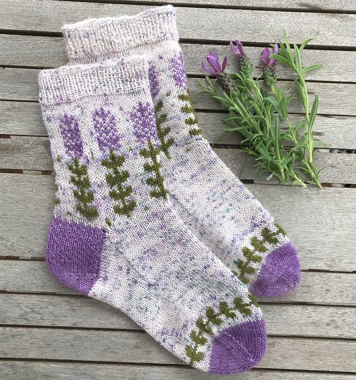 A Calming Craft: Lavender Knitting Pattern