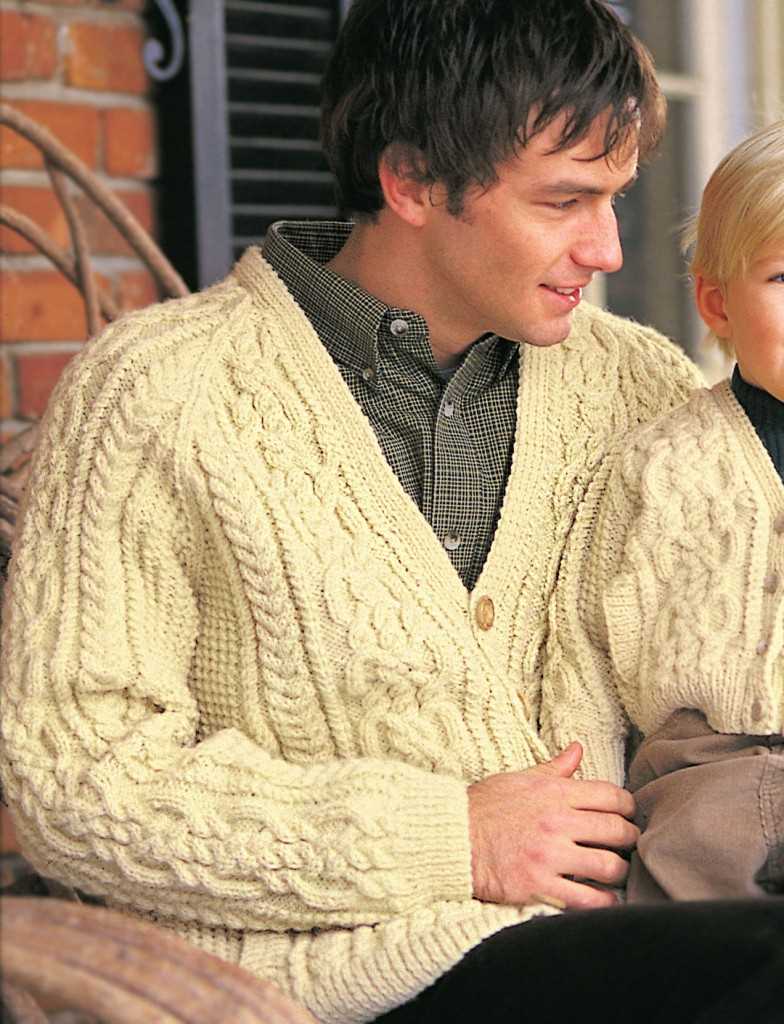 Stylish and Unique Knitting Patterns for Men - Aran Knitting Designs