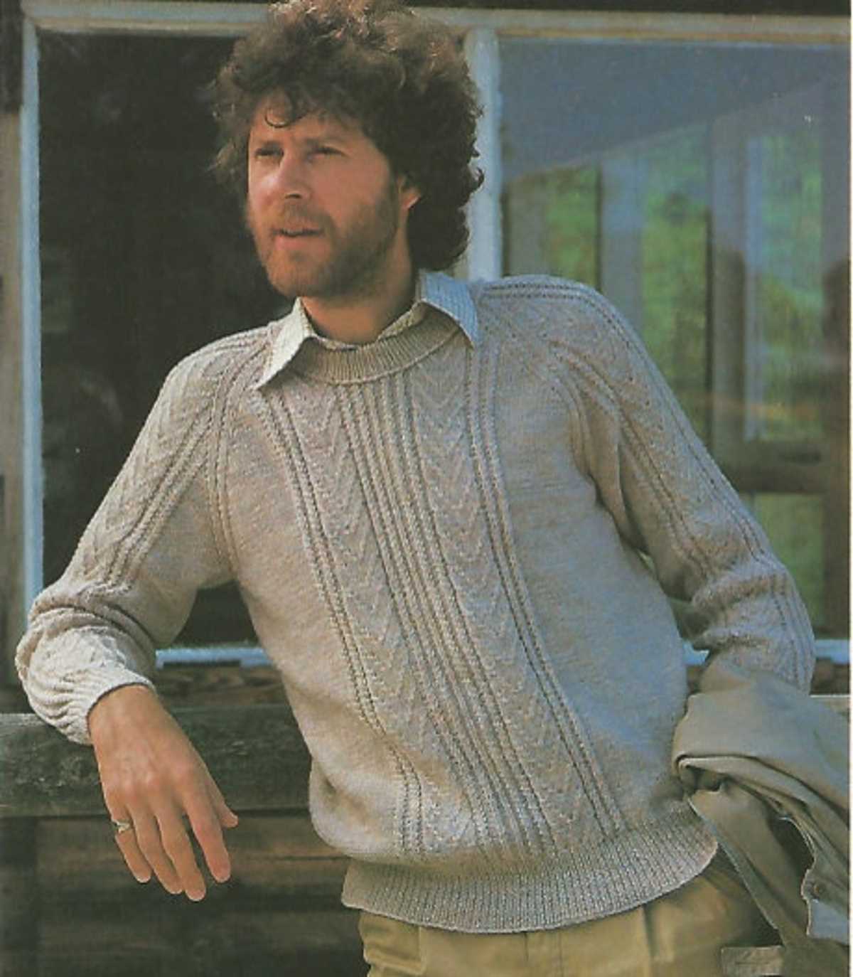 Knit Your Own Crew Neck Sweater with This Easy-to-Follow Pattern