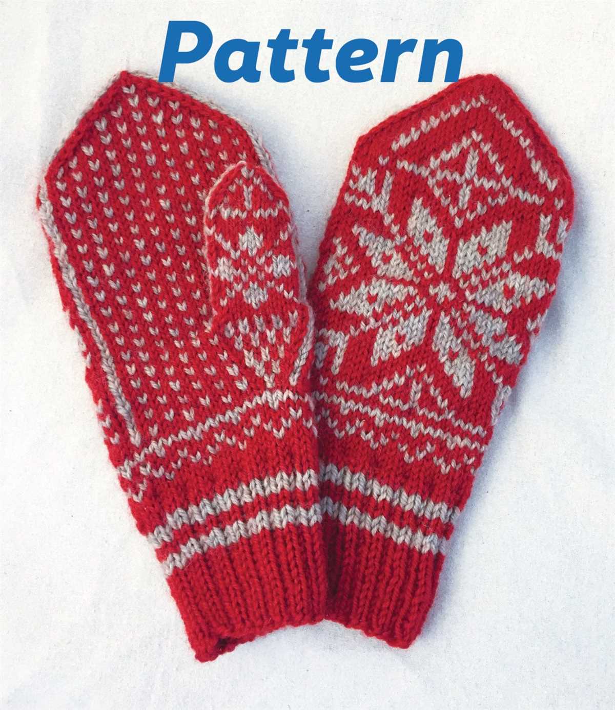 Traditional Norwegian Mittens: A Knitting Pattern