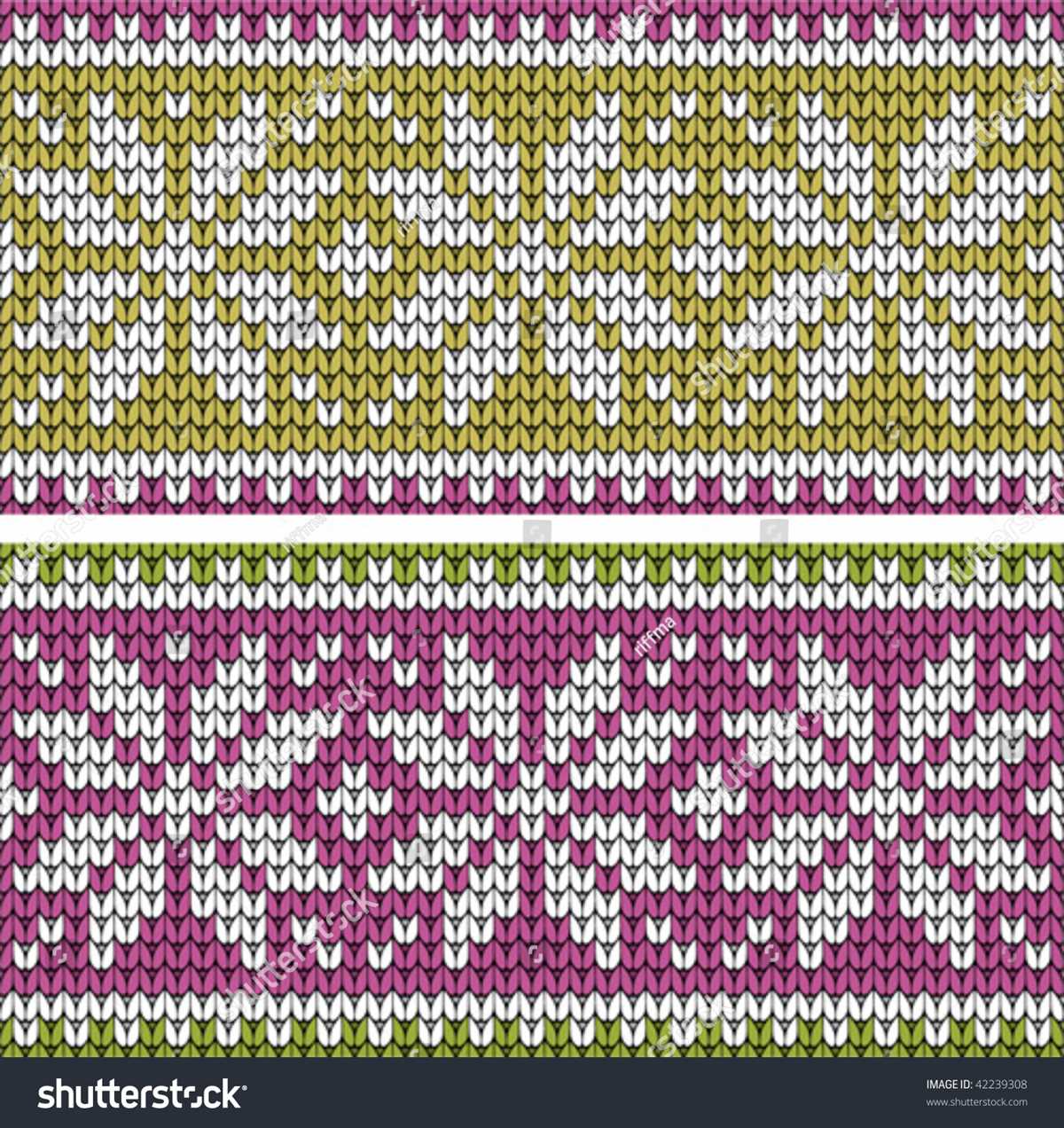 Creative Knitting: A Unique Pattern for Knitted Crafts