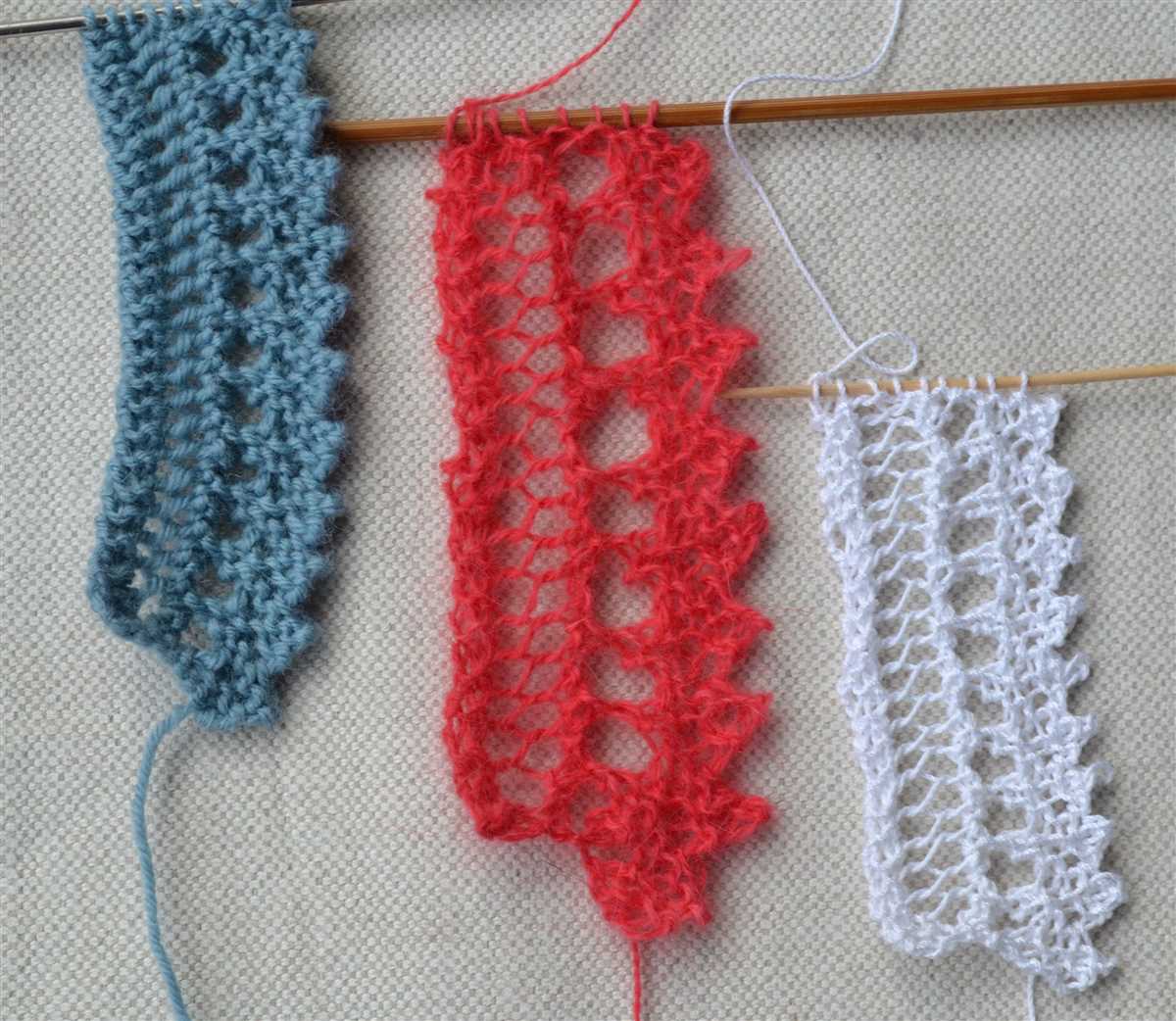 A Playful Twist: The Scalloped Knitting Pattern