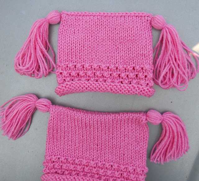 Knit a Stylish Tassel Hat