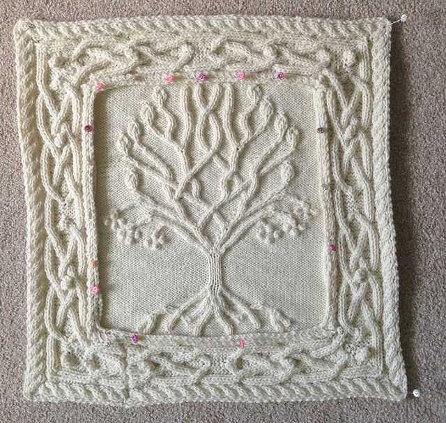 Knit a Stunning Tree of Life Square with This Pattern