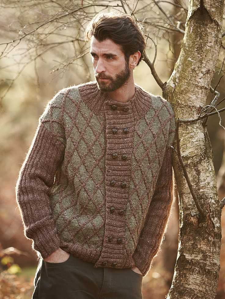 Stylish and trendy: Rowan's collection of mens knitting patterns