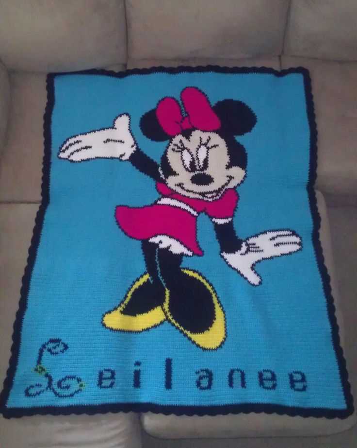 Cozy Mickey Mouse Blanket: A Knitting Pattern