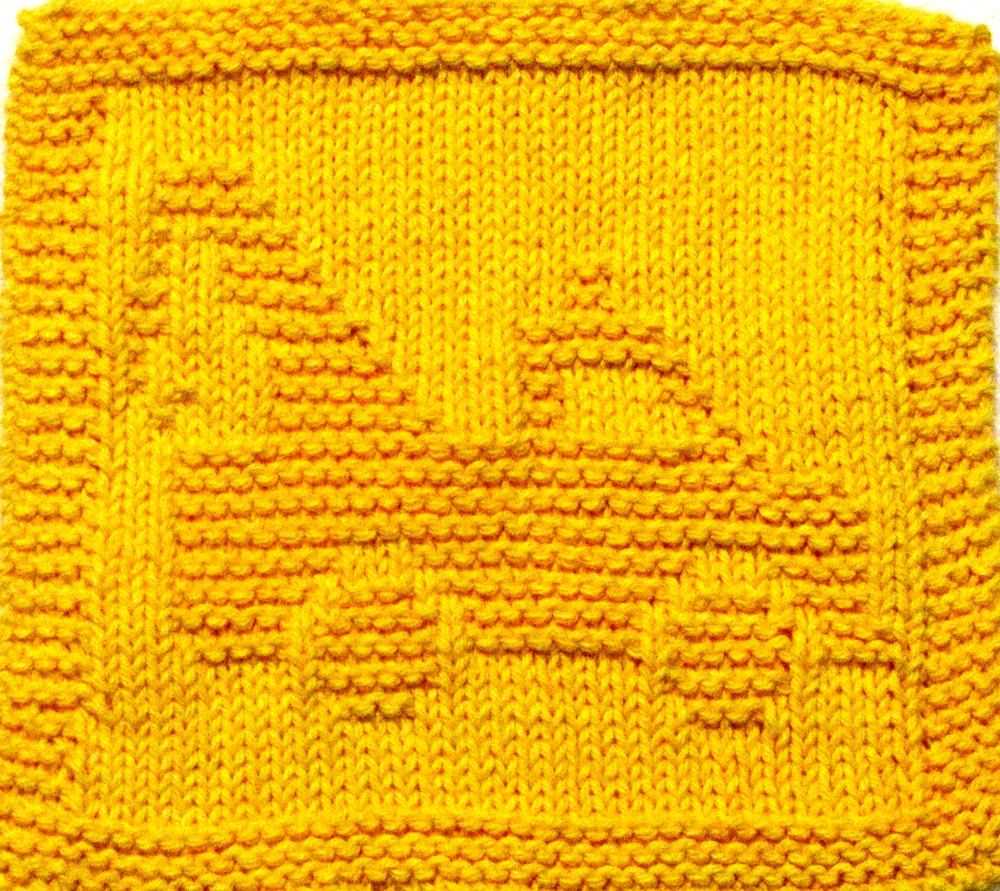 Knit your own face cloth with this free pattern