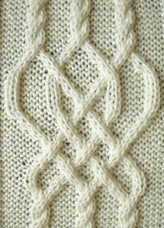 Free Celtic Heart Knitting Pattern