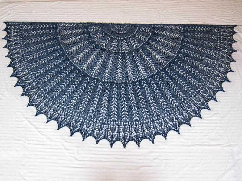 Stunning Circular Shawl: Free Knitting Pattern