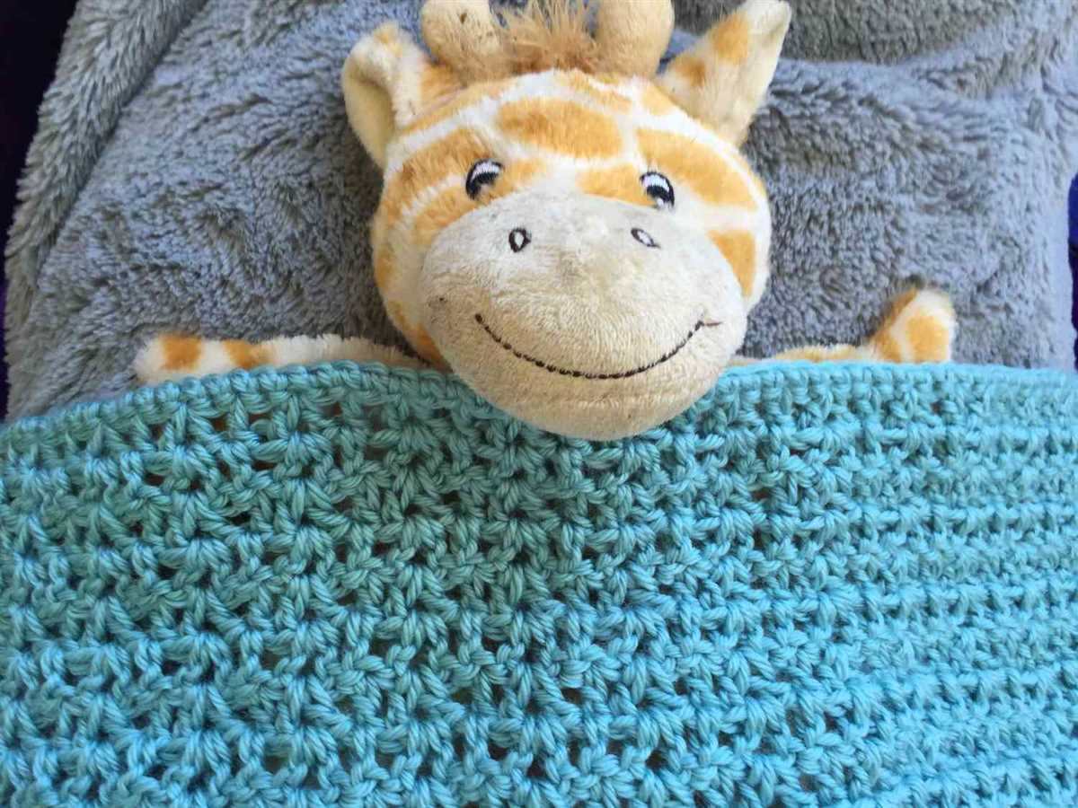 Free knitting pattern for a baby doll pram blanket