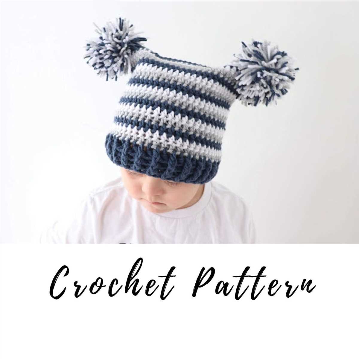 Knit a Stylish Double Pom Pom Hat