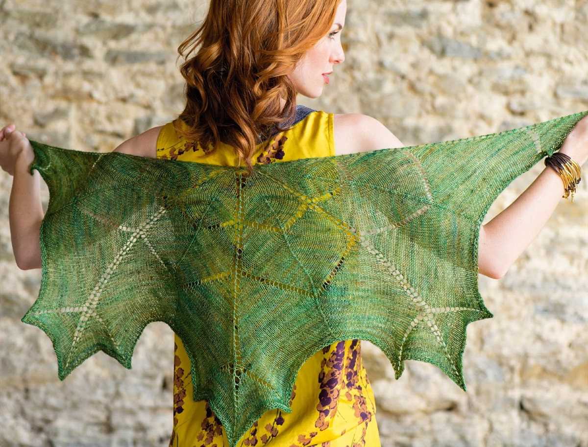 Create a Magical Dragon Shawl with This Knitting Pattern
