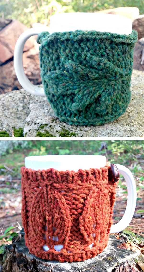 Cozy Up your Cup with this Knitted Pattern