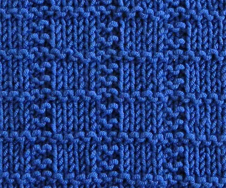 Beautifully Crafted Knit Square Patterns