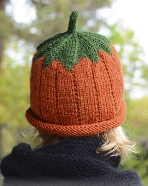 Cozy Pumpkin Hat Knitting Pattern for Kids