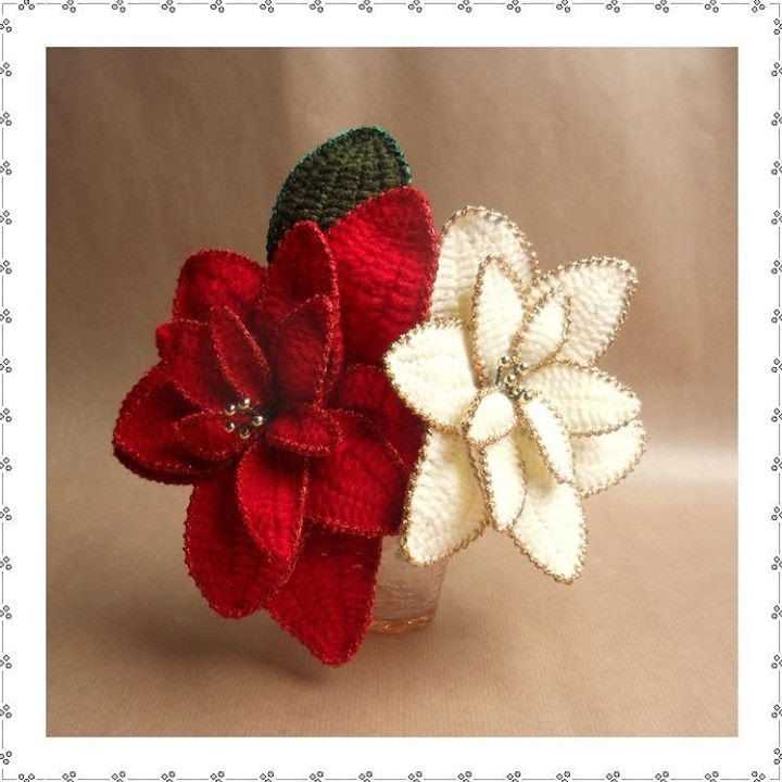 Festive Floral Crafts: Free Knitting Patterns for Christmas Flowers