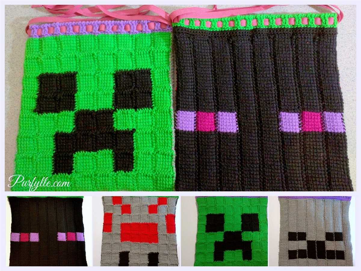 Cozy Crafts: Knit Your Own Minecraft Blanket