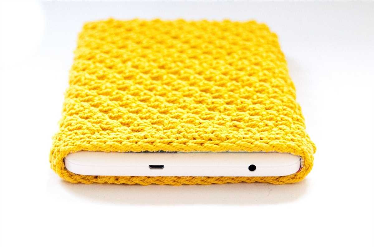 Cozy and Stylish: Knit Your Own iPad Case with This Pattern