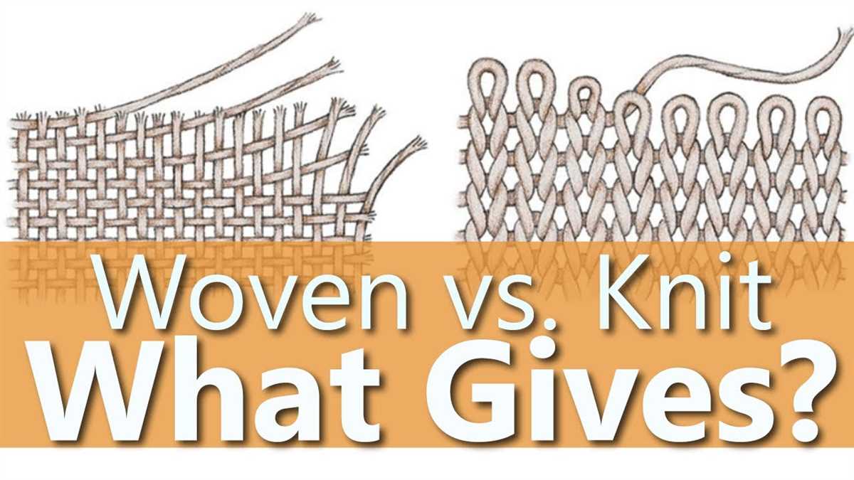 Transforming a Knit Pattern into a Woven Design