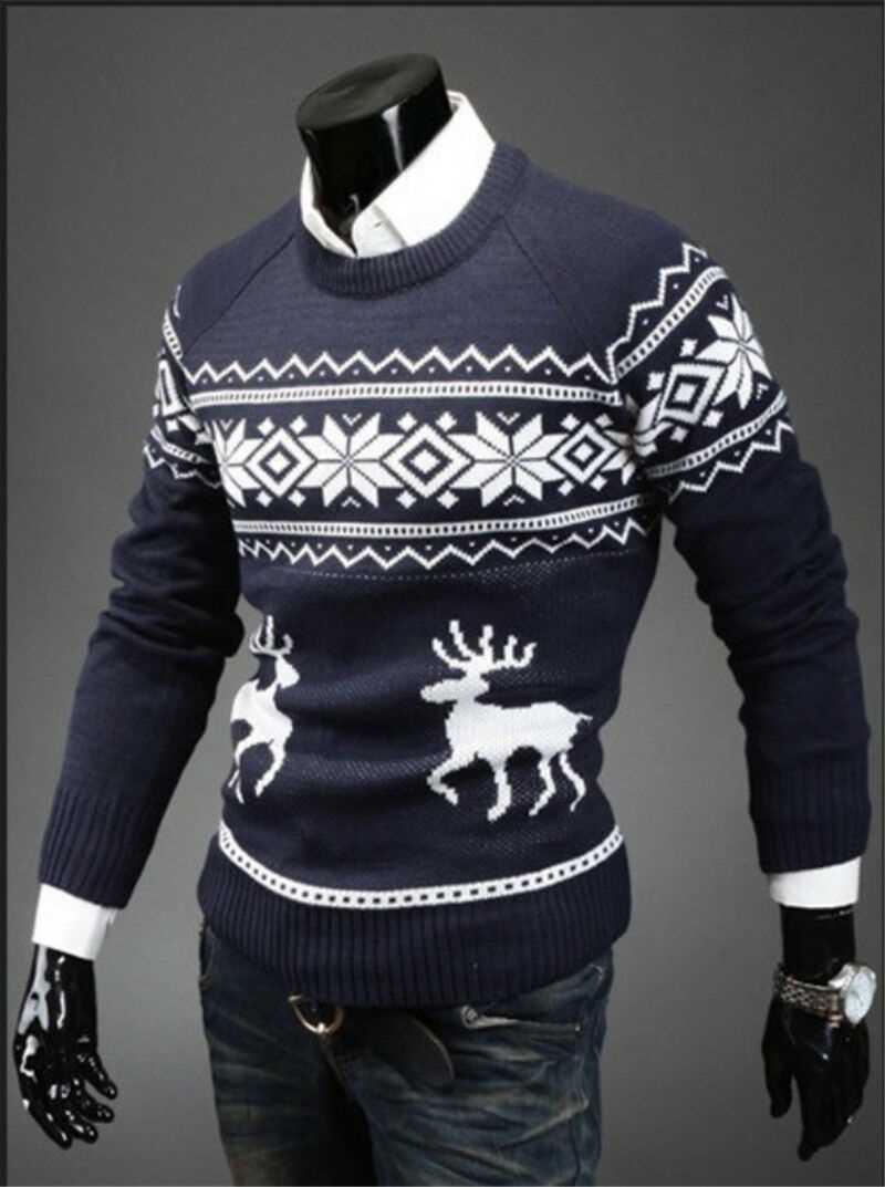 Easy and Stylish Crew Neck Knit Sweater Pattern