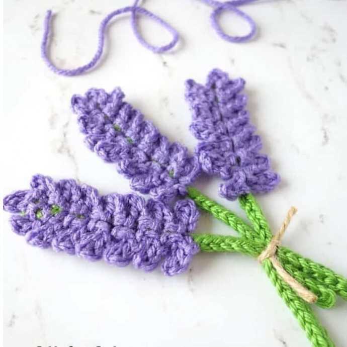 A Calming Craft: Lavender Knitting Pattern
